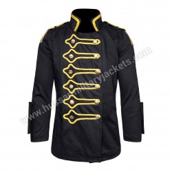 Men Hussar Military Jacket Victorian Inspired Steampunk Jacket