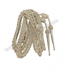 New Army Aiguillette Red Silver Wire Cord British Military Officer ...