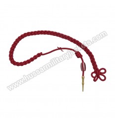 New Army Aiguillette Red Silver Wire Cord British Military Officer ...