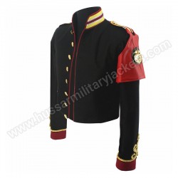 Rare MJ Michael Jackson Black Military England Style Informal Cool ...